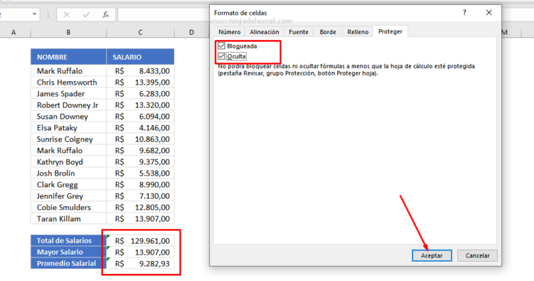 Cómo Mostrar y Ocultar Fórmulas en Excel - Ninja del Excel