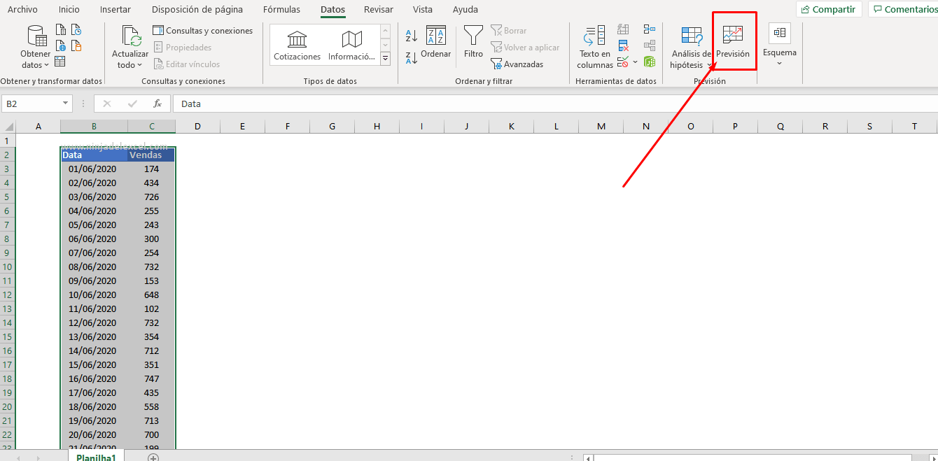 Hoja de Cálculo de Pronóstico de Ventas en Excel - Ninja del Excel