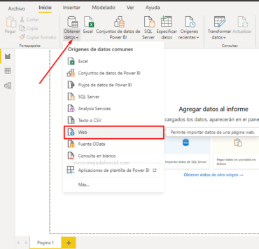 Cómo Conectar Datos en Power BI - Ninja del Excel