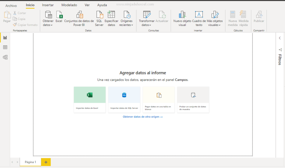 Cómo Conectar Datos en Power BI - Ninja del Excel
