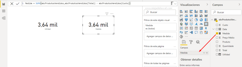 Medidas x Columnas Calculadas en Power BI - Ninja del Excel