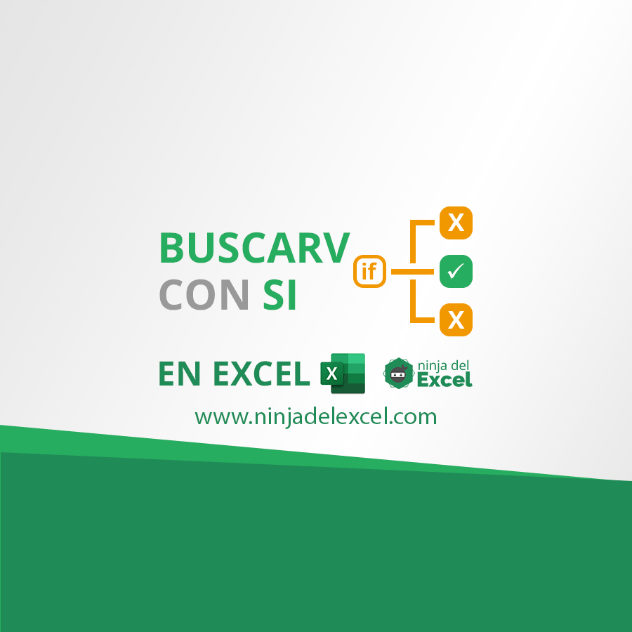 BUSCARV con SI en Excel - Paso a Paso - Ninja del Excel