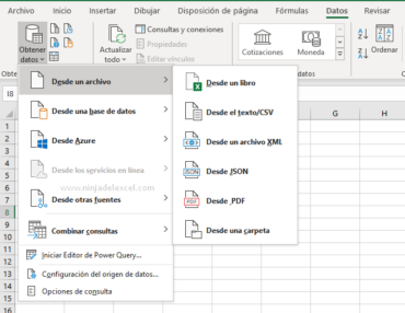 ¿Qué es Power Query en Excel? - Ninja del Excel