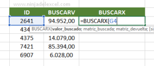 Función BUSCARX en Excel - Paso a paso (Sin complicaciones) - Ninja del ...