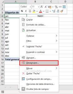 Formatear Fechas en la Tabla Dinámica: paso a paso - Ninja del Excel