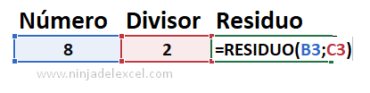 Función RESIDUO en Excel: paso a paso - Ninja del Excel