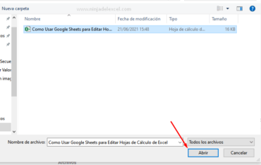 Como Usar Google Sheets para Editar Hojas de Cálculo de Excel - Ninja ...