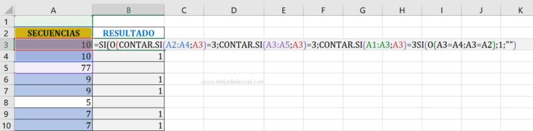 Prueba de Excel Avanzado: Buscando Secuencia 2 Números Consecutivos en ...