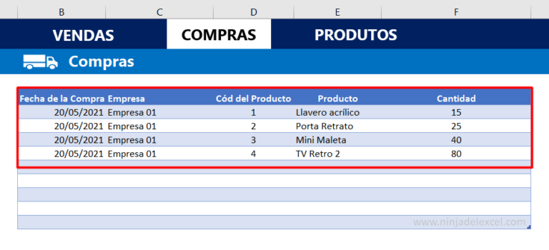 Como Hacer una Plantilla de Control de Stock en Excel - Ninja del Excel