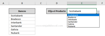Cómo Hacer Validación de Datos en Excel - Ninja del Excel