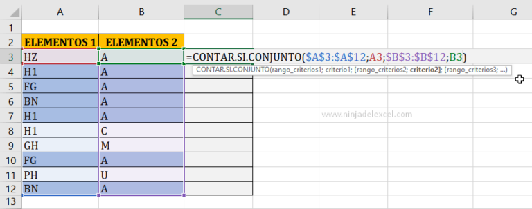 Resaltar Elementos Repetidos en Dos Columnas en Excel - Ninja del Excel Resaltar Elementos Repetidos en Dos Columnas en Excel - Ninja del Excel