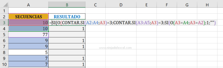 Prueba de Excel Avanzado: Buscando Secuencia 2 Números Consecutivos en ...