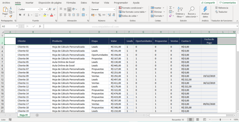 Como Usar Google Sheets para Editar Hojas de Cálculo de Excel - Ninja ...