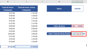Como Calcular Horas Trabajadas en Excel - Ninja del Excel