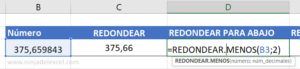 Como Redondear Valores en Excel - Ninja del Excel