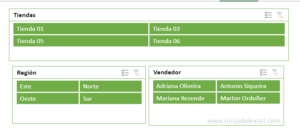 Como Hacer Segmentación de Datos en Excel - Ninja del Excel