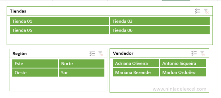 Como Hacer Segmentación de Datos en Excel - Ninja del Excel