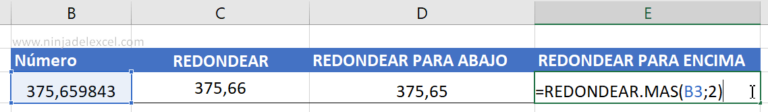 Como Redondear Valores en Excel - Ninja del Excel
