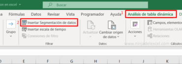 Como Hacer Segmentación de Datos en Excel - Ninja del Excel