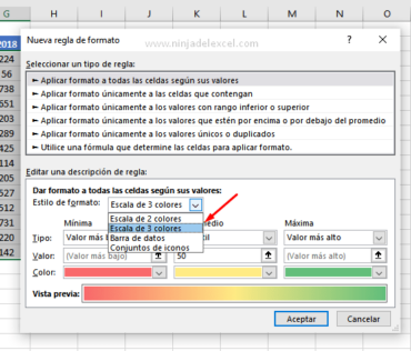 Como Crear un Mapa de Calor en Excel - Ninja del Excel