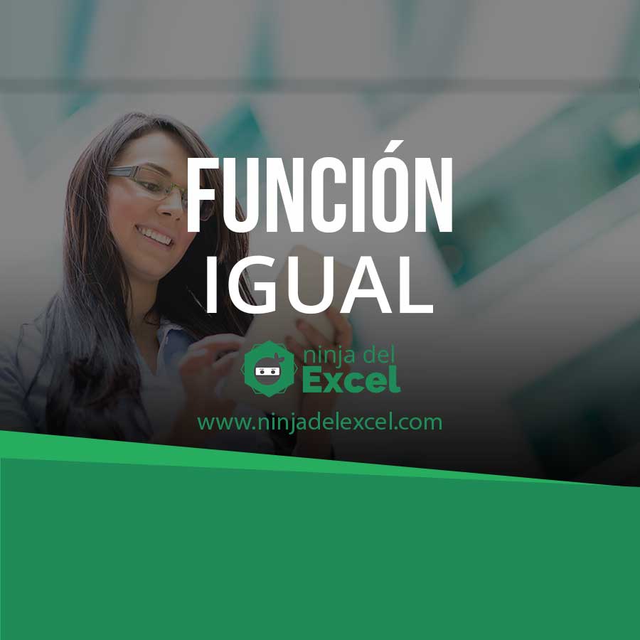 Función IGUAL en Excel - ¿Ya la conoce? - Ninja del Excel Función IGUAL en Excel - ¿Ya la conoce? - Ninja del Excel