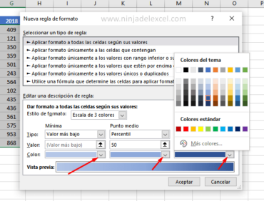 Como Crear un Mapa de Calor en Excel - Ninja del Excel