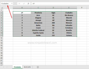 Como Nombrar Rangos en Excel - Ninja del Excel