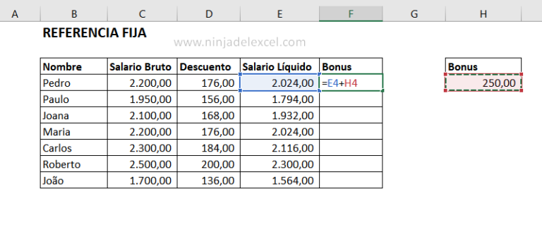 Como Fijar Celda en Excel – Paso a Paso - Ninja del Excel