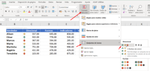Formato Condicional Usando Iconos en Excel - Ninja del Excel