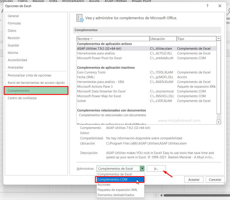 Como Activar Power Pivot en Excel - Ninja del Excel
