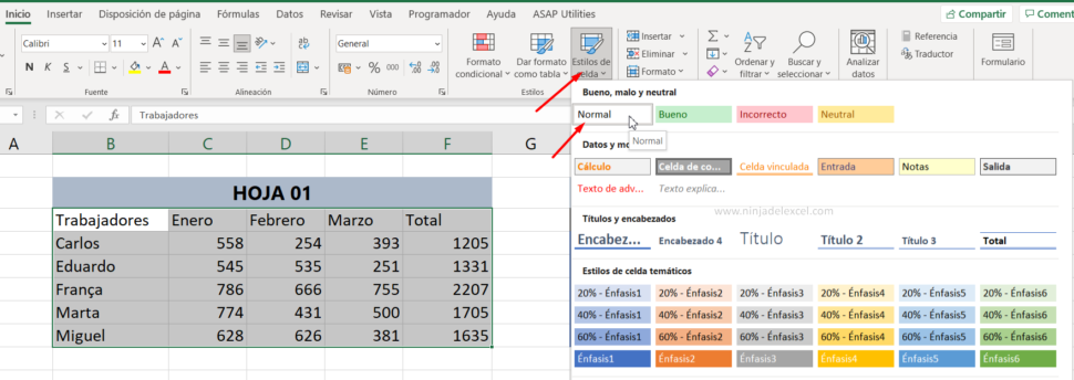Como Borrar el Formato en Excel - Ninja del Excel Como Borrar el Formato en Excel - Ninja del Excel