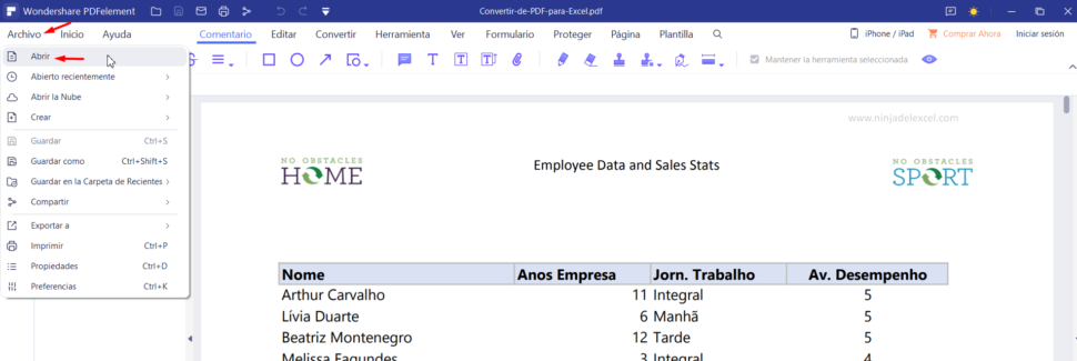 Como Convertir PDF a Excel - Método Práctico - Ninja del Excel