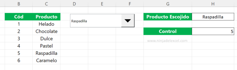 Cuadro Combinado de Selección Múltiple en Excel - Ninja del Excel