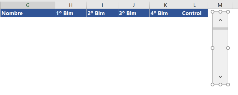 Gráfico de Barra de Desplazamiento en Excel - Ninja del Excel Gráfico de Barra de Desplazamiento en Excel - Ninja del Excel