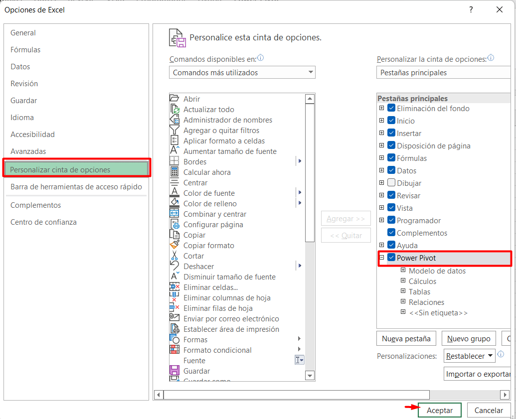 Como Usar Power Pivot En Excel Printable Templates Free