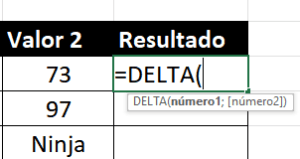 Uso de la Función Delta en Excel - ¡Aprende Aquí! - Ninja del Excel
