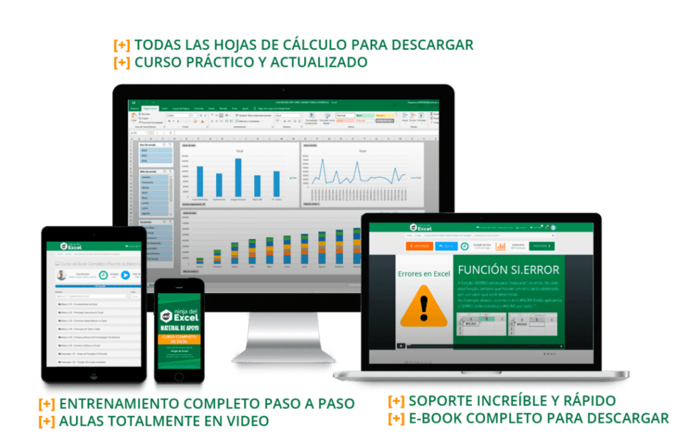 Curso de Excel Completo - Ninja del Excel - Ninja del Excel Curso de Excel Completo - Ninja del Excel - Ninja del Excel