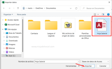 Como Conectar Excel con Access - Ninja del Excel