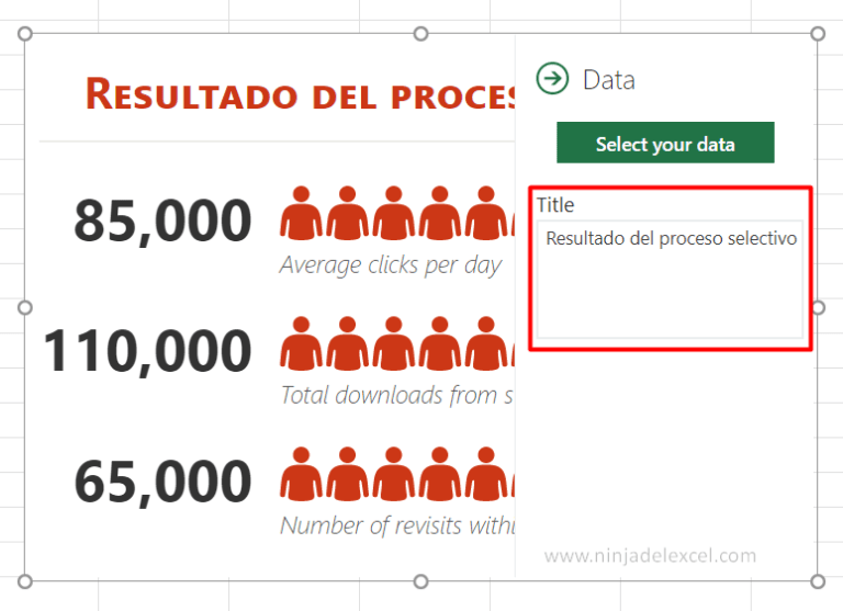 Aprenda a Crear un Gráfico de Personas en Excel - Ninja del Excel