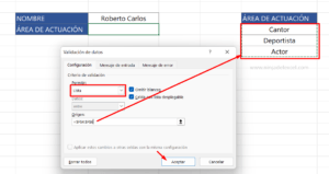 Menú desplegable en Excel - Paso a Paso - Ninja del Excel
