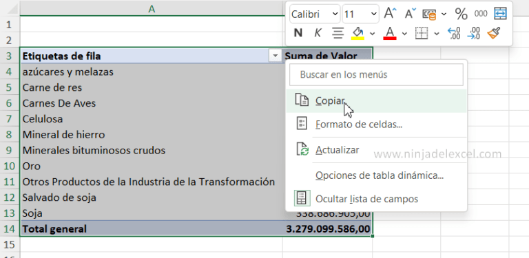 Como Eliminar una Tabla Dinámica en Excel - Ninja del Excel