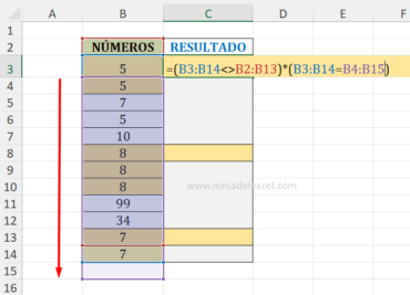 Como Identificar Números Consecutivos en Excel - Ninja del Excel