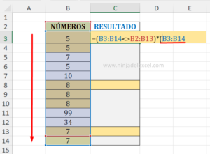 Como Identificar Números Consecutivos en Excel - Ninja del Excel