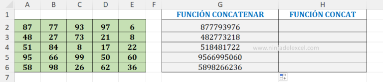 Funciones CONCATENAR y CONCAT en Excel - ¡Entienda la Diferencia ...