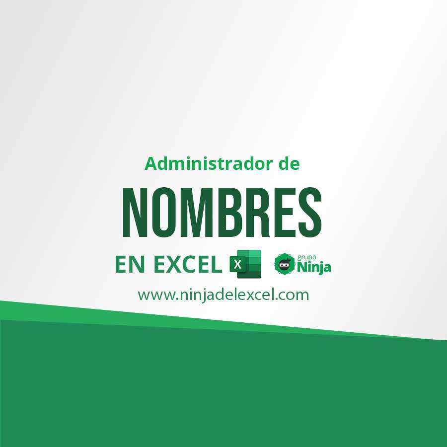 Administrador de Nombres en Excel - Ninja del Excel