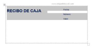 Cómo hacer un recibo en Word - Ninja del Excel