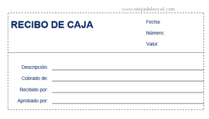 Cómo hacer un recibo en Word - Ninja del Excel