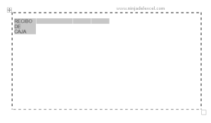 Cómo hacer un recibo en Word - Ninja del Excel