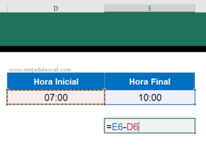 Cómo Calcular Fechas y Horas en Excel - Ninja del Excel
