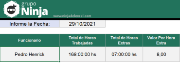 Plantilla de Excel para Nómina Gratis - Ninja del Excel